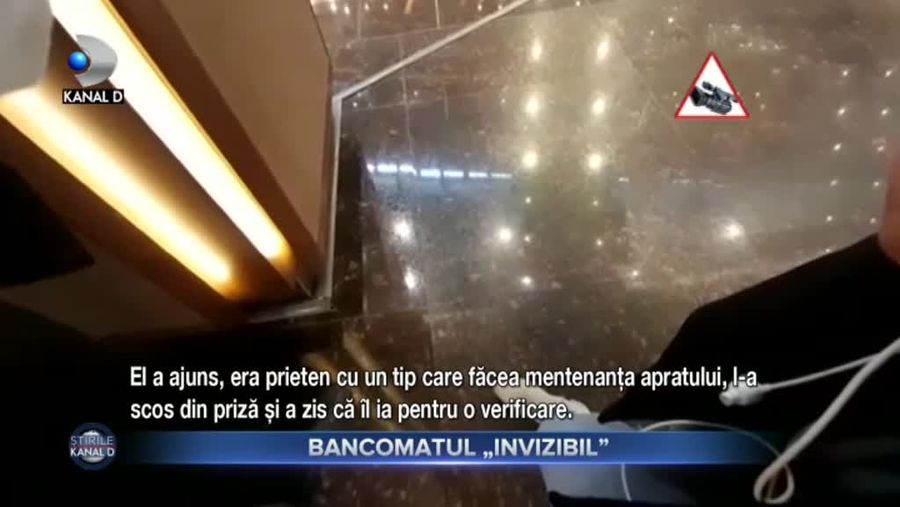 Bancomatul „invizibil” - Stirile Kanal D