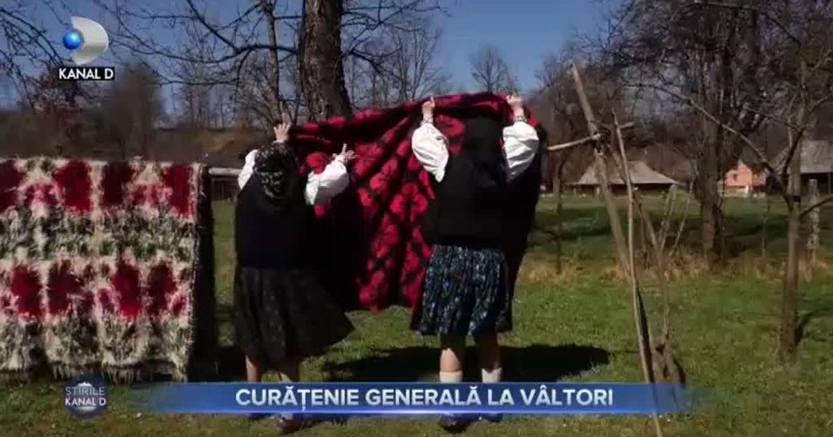 Curățenie generală la Vâltori - Stirile Kanal D