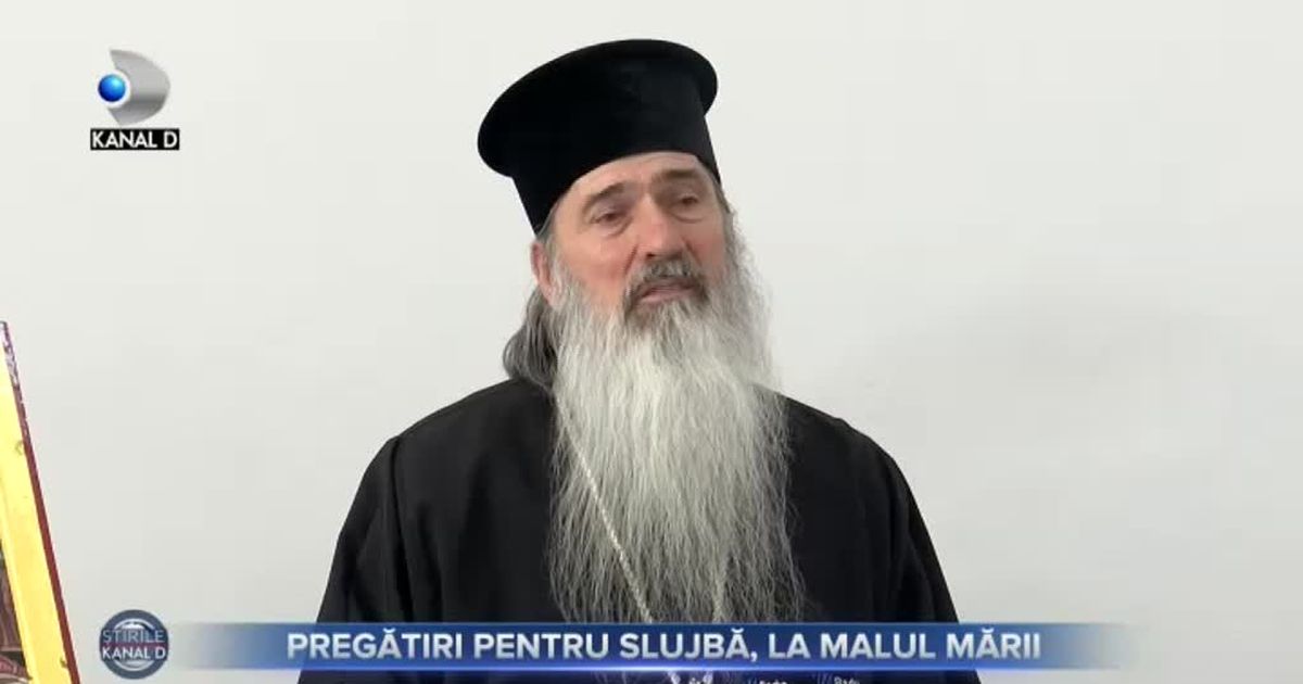 Pregătiri pentru slujbă, la malul mării - Stirile Kanal D