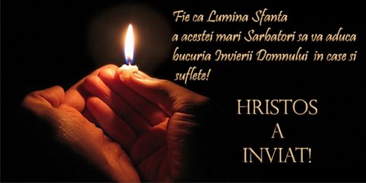 Mesaje pentru Noaptea de Înviere 2022: Când ajunge Lumina Sfântă de la ...