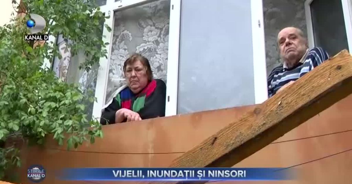 Vijelii, inundații și ninsori - Stirile Kanal D