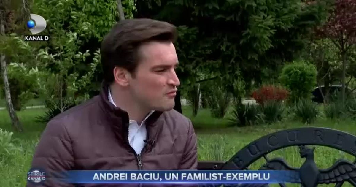 Andrei Baciu, despre sărbătorile în familie - Stirile Kanal D