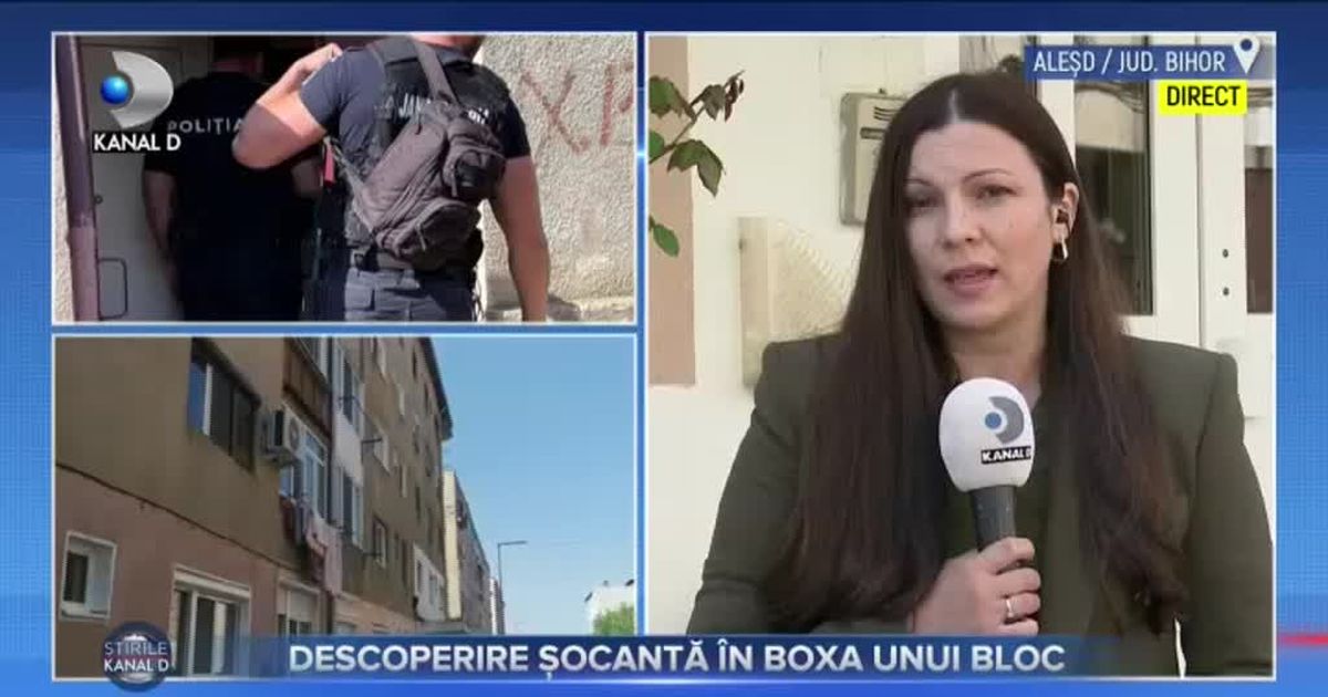 Descoperire șocantă în boxa unui bloc - Stirile Kanal D