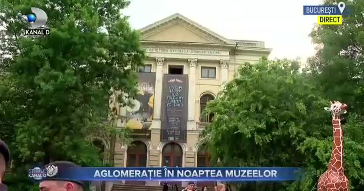 Aglomerație în Noaptea Muzeelor - Stirile Kanal D