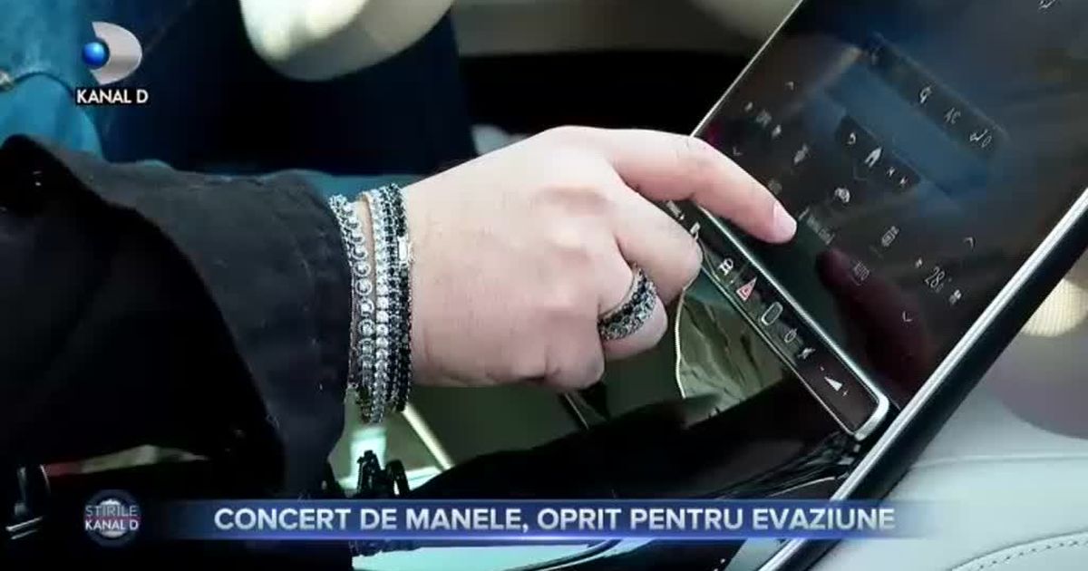 Concert de manele, oprit pentru evaziune - Stirile Kanal D