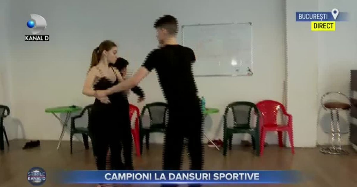 Campioni la dansuri sportive - Stirile Kanal D