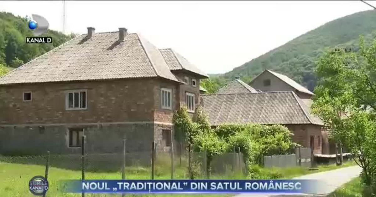 Noul ”tradițional” din satul românesc - Stirile Kanal D