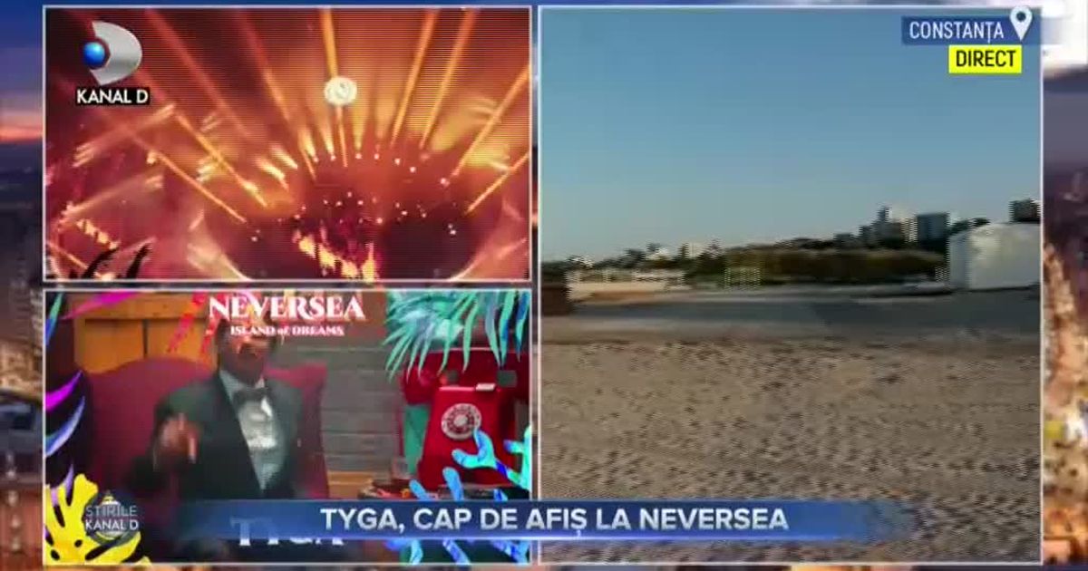 Tyga, cap de afiș la Neversea - Stirile Kanal D