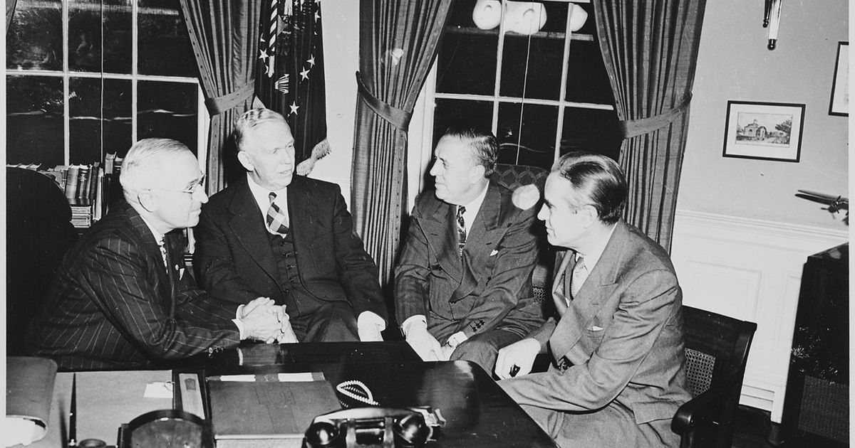 Ce a fost Planul Marshall, activat pentru reconstructia Europei de Vest ...