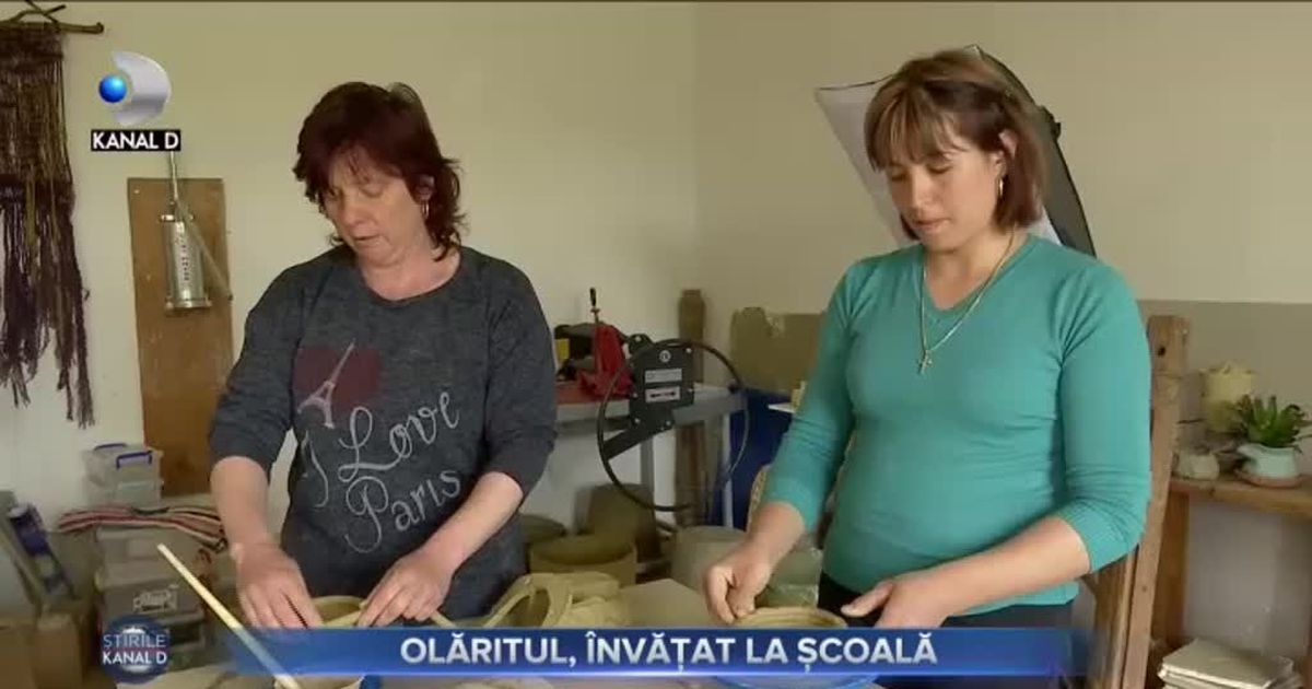Olăritul, învățat la școală - Stirile Kanal D