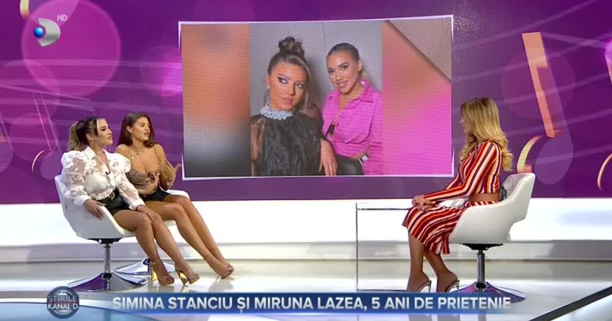 Simina Stanciu și Miruna Lazea, 5 ani de prietenie - Stirile Kanal D