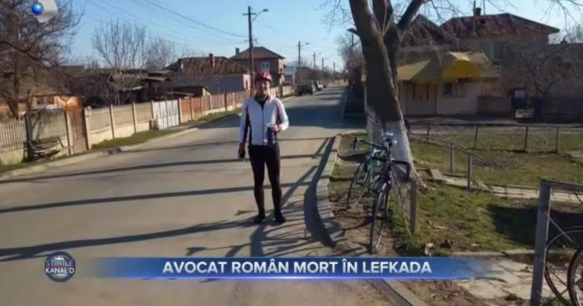 Avocat român mort în Lefkada - Stirile Kanal D