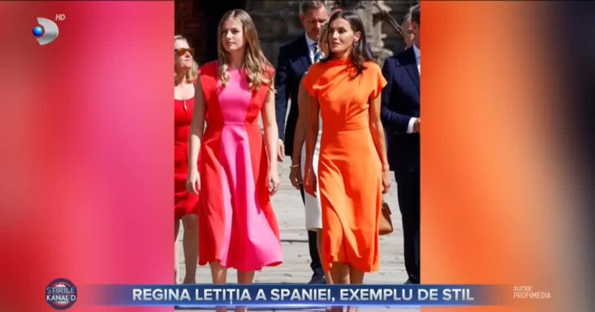 Regina Letiția a Spaniei, exemplu de stil - Stirile Kanal D