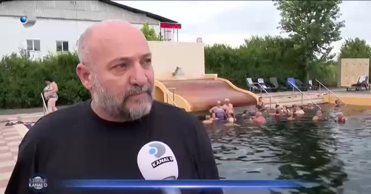 Tratament anti-caniculă în apa geotermală - Stirile Kanal D