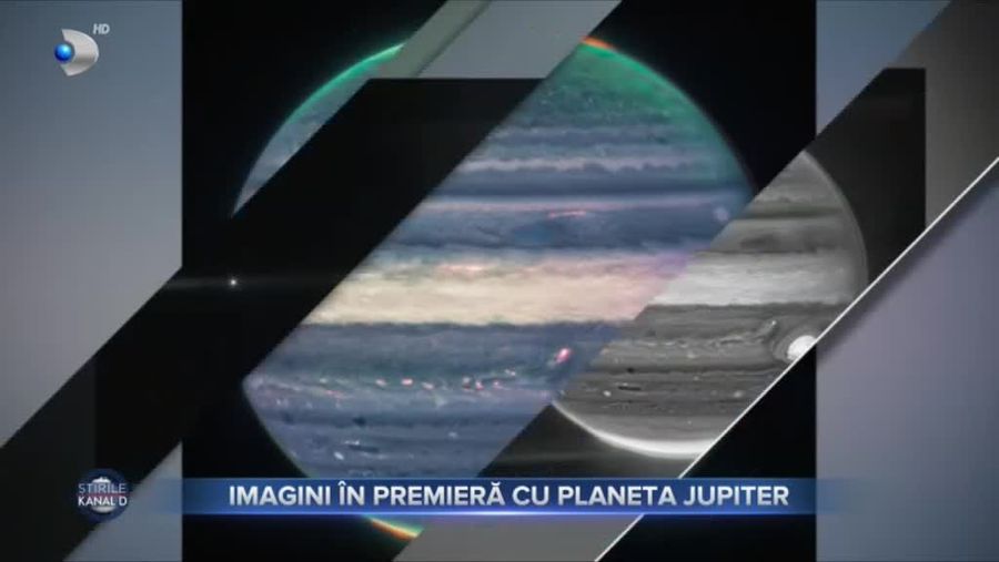 Imagini în premieră cu planeta Jupiter - Stirile Kanal D
