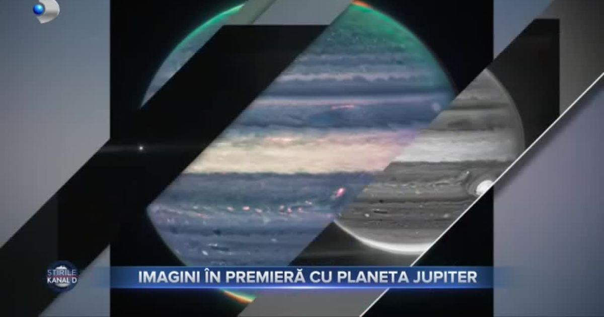 Imagini în premieră cu planeta Jupiter - Stirile Kanal D