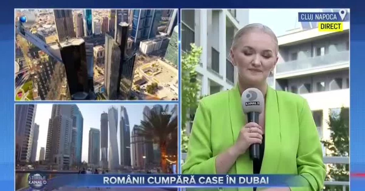 Românii cumpără case în Dubai - Stirile Kanal D