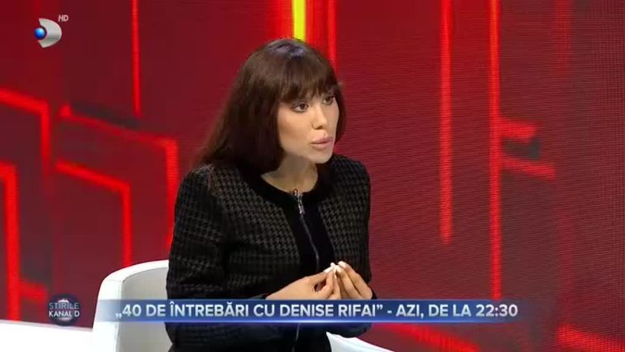 40 De intrebari cu Denise Rifai - azi de la 22.30 - Stirile Kanal D