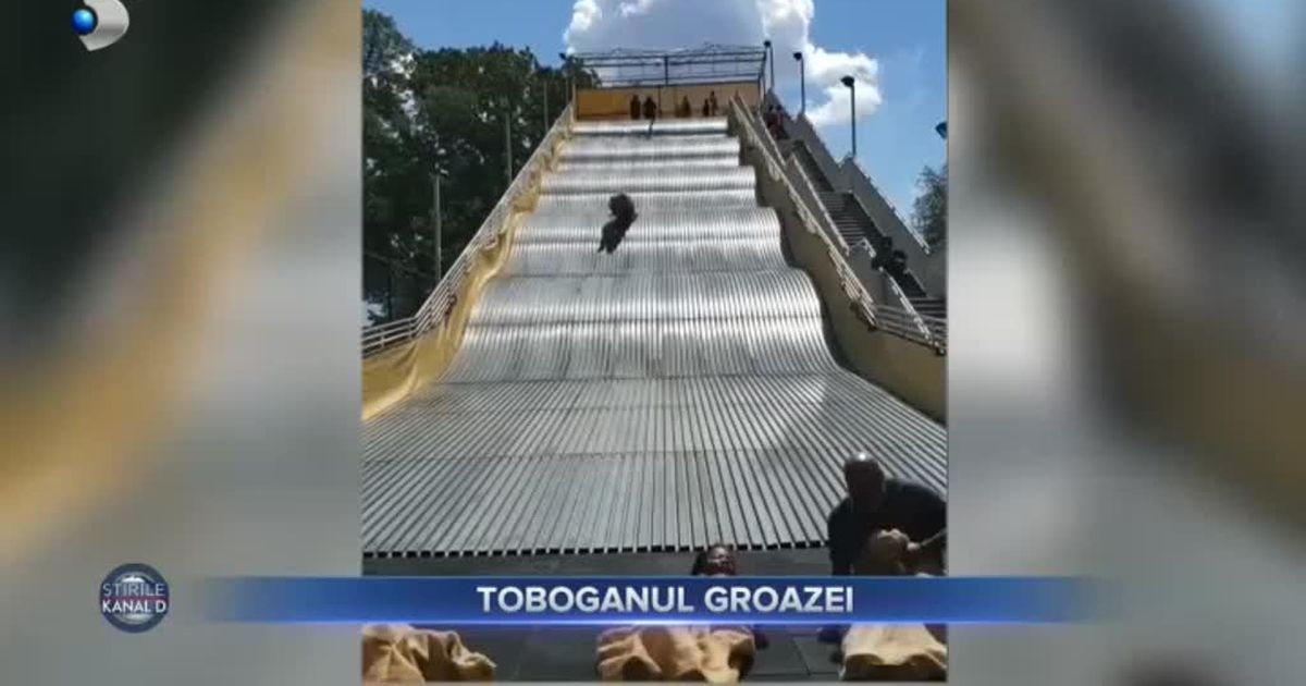 Toboganul groazei - Stirile Kanal D