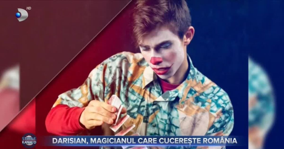Darisian, magicianul care cucerește România - Stirile Kanal D