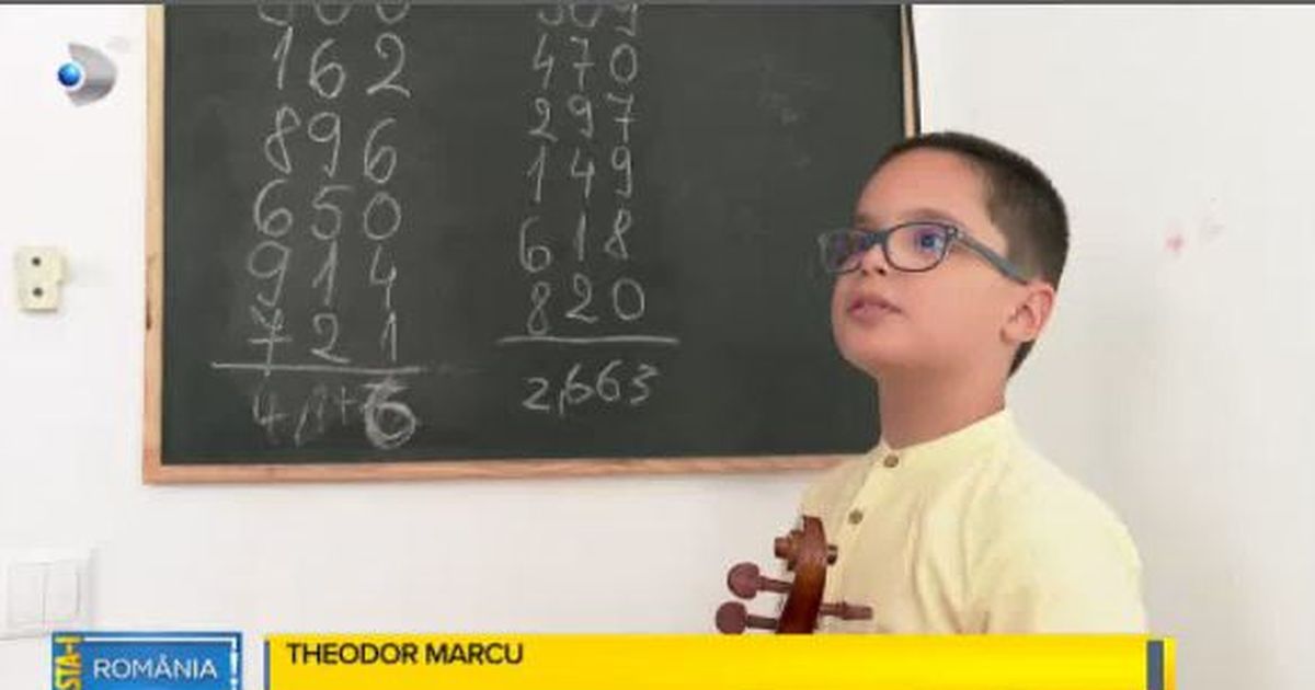 VIDEO Asta-i România! | Povestea lui Theo Marcu, puștiul care poate pune oricând România pe ...