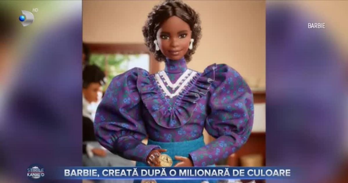 Barbie, creată după o milionară de culoare - Stirile Kanal D