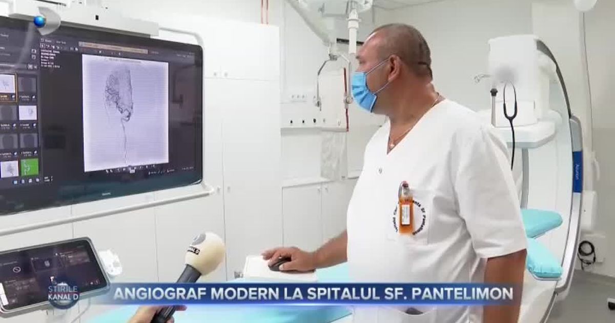 Angiograf modern la spitalul Sf. Pantelimon - Stirile Kanal D