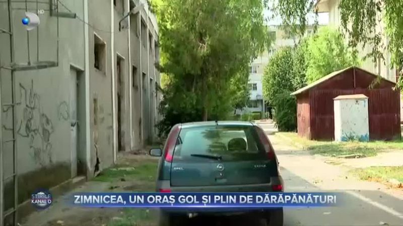 Zimnicea, un oraș gol și plin de dărăpănături - Stirile Kanal D