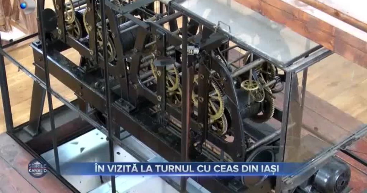În vizită la turnul cu ceas din Iași - Stirile Kanal D