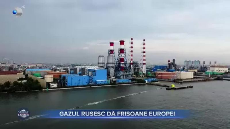 Gazul rusesc dă frisoane Europei - Stirile Kanal D