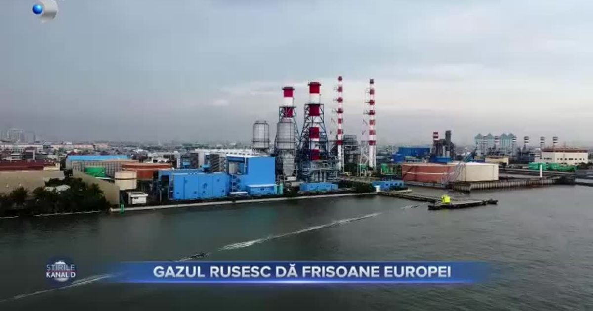 Gazul rusesc dă frisoane Europei - Stirile Kanal D