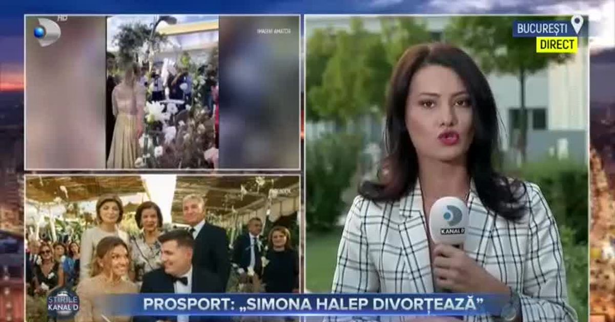 Prosport - Simona Halep divorțează - Stirile Kanal D