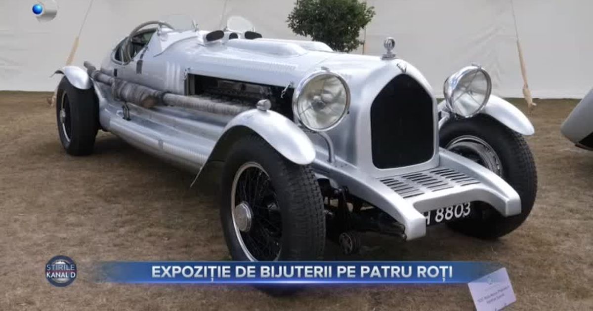 Expoziție de bijuterii pe patru roți - Stirile Kanal D