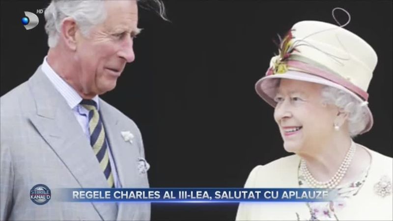 Regele Charles al III-lea, salutat cu aplauze - Stirile Kanal D