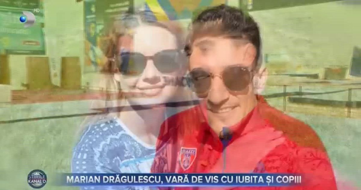 Marian Drăgulescu, vară de vis cu iubita și copiii - Stirile Kanal D