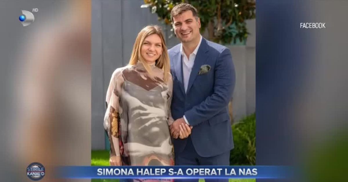 Simona Halep s-a operat la nas - Stirile Kanal D