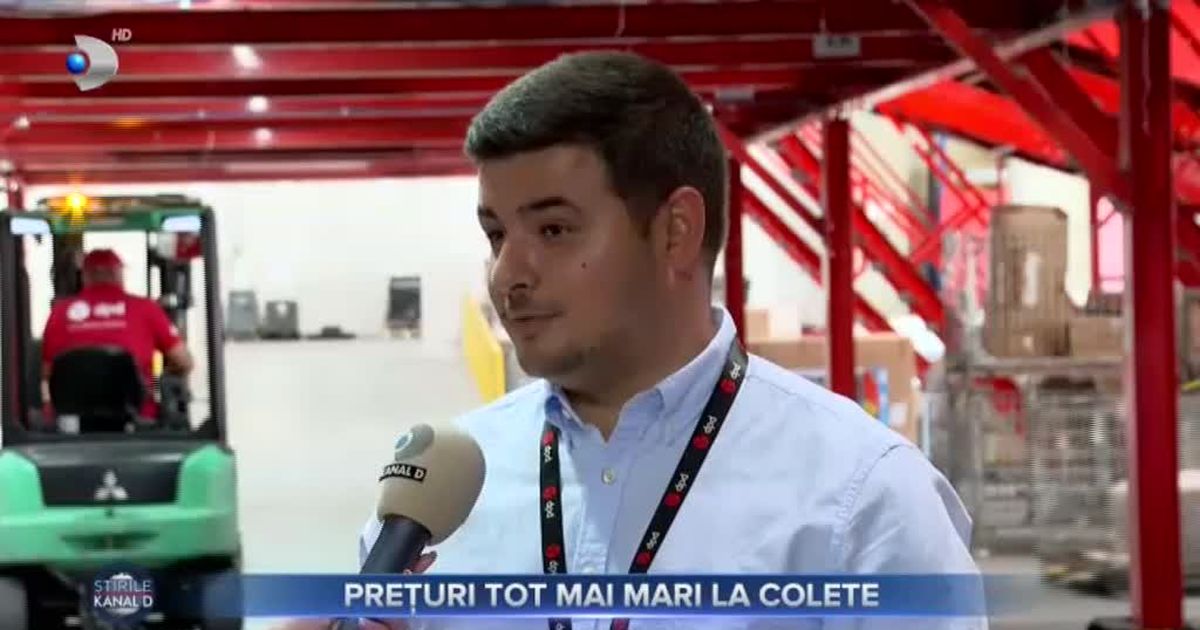 Prețuri tot mai mari la colete - Stirile Kanal D