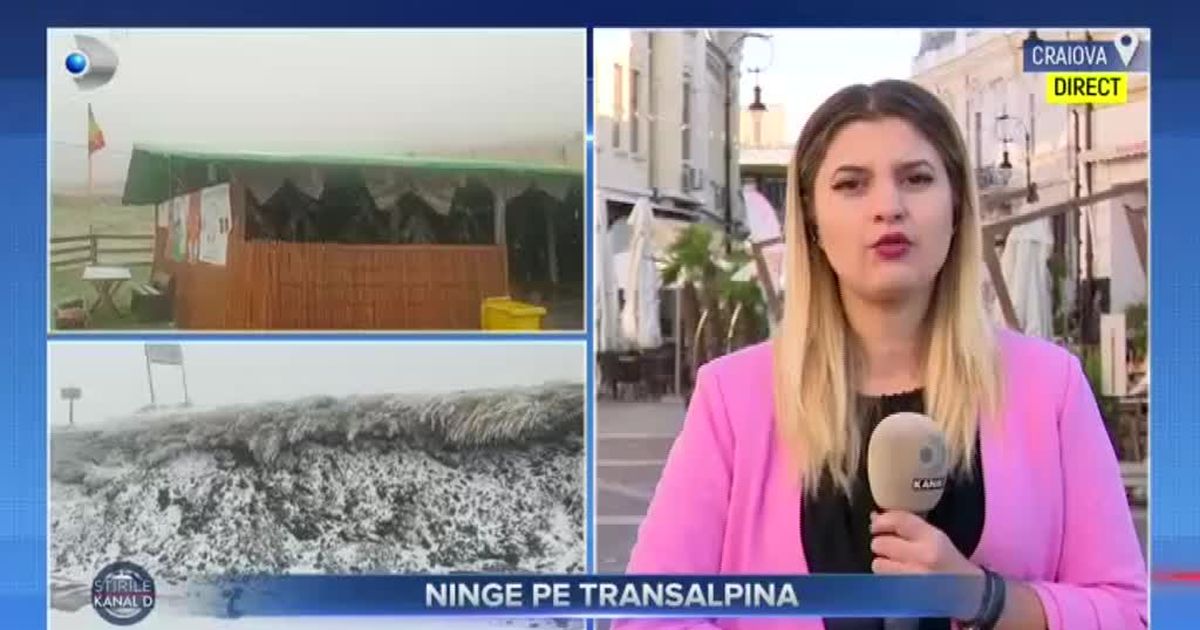 Ninge pe Transalpina - Stirile Kanal D
