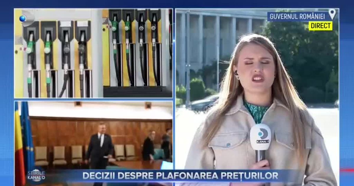 Decizii despre plafonarea prețurilor - Stirile Kanal D