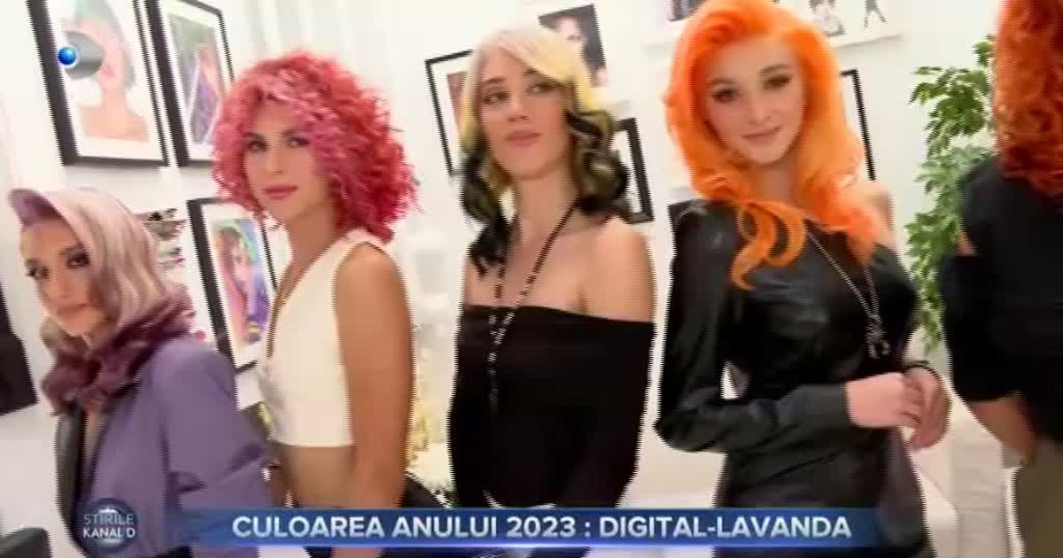 Culoarea anului 2023 - digital-lavanda - Stirile Kanal D