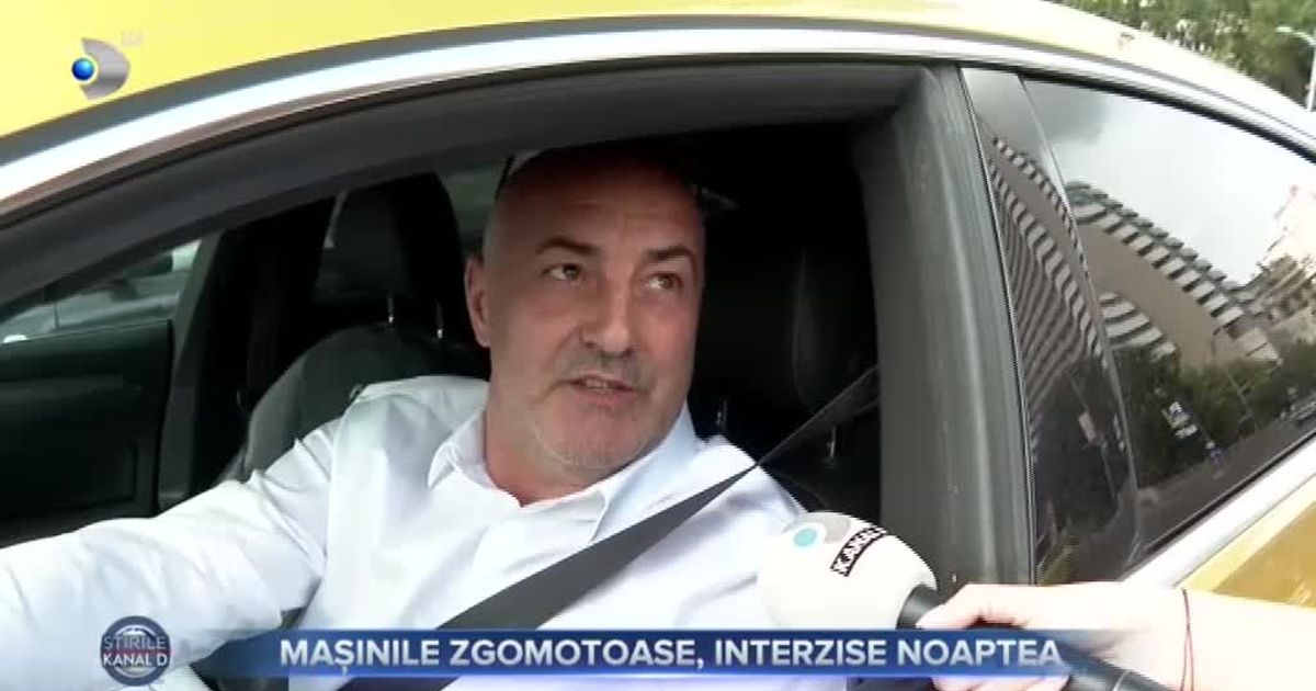 Masinile zgomotoase, interzise noaptea - Stirile Kanal D