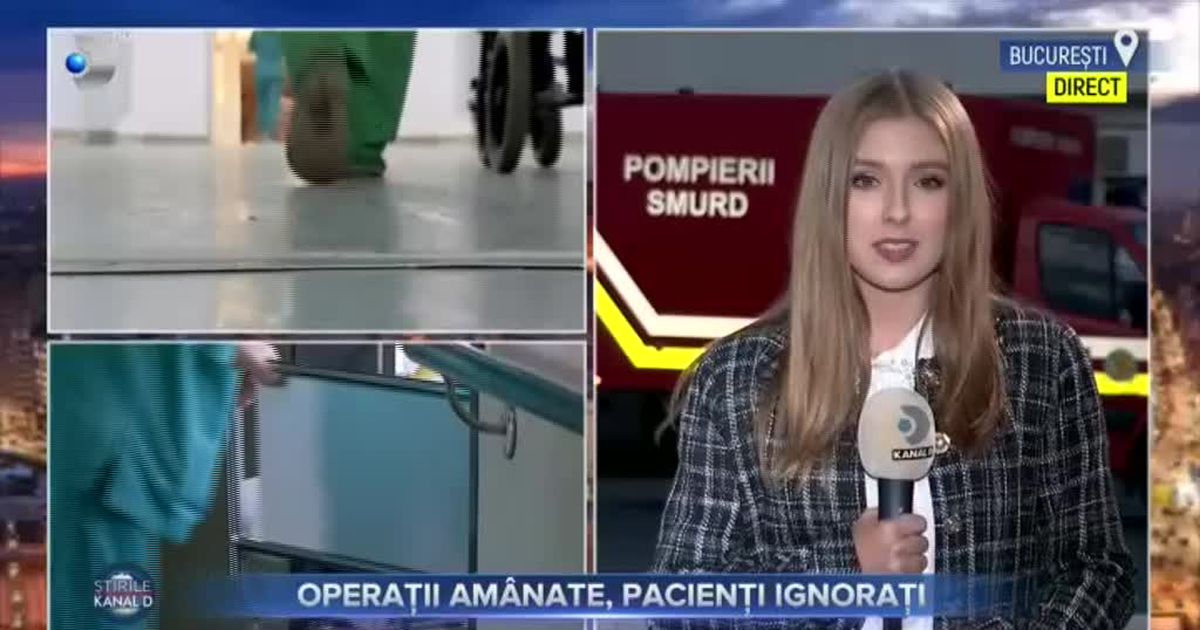 Operații amânate, pacienți ignorați - Stirile Kanal D