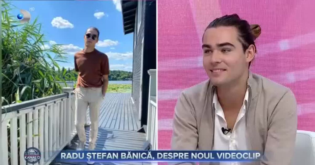 Radu Ștefan Bănică, schimbare de look - Stirile Kanal D