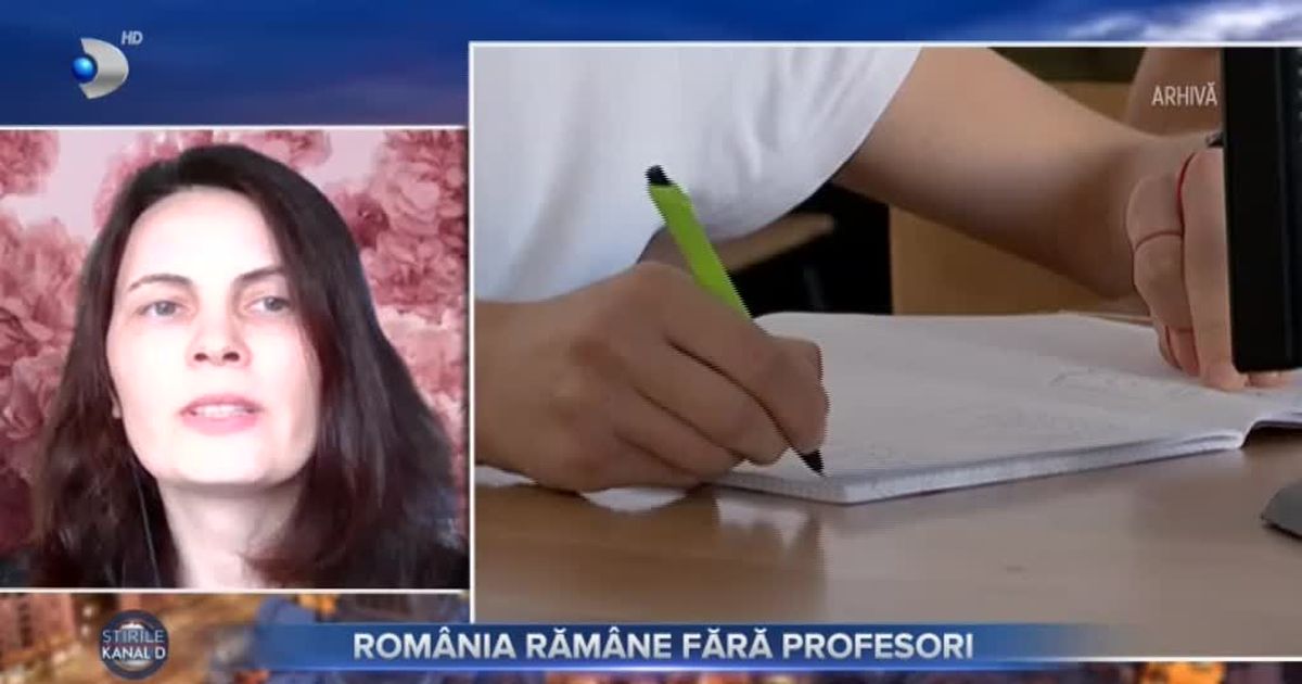 România rămâne fără profesori - Stirile Kanal D