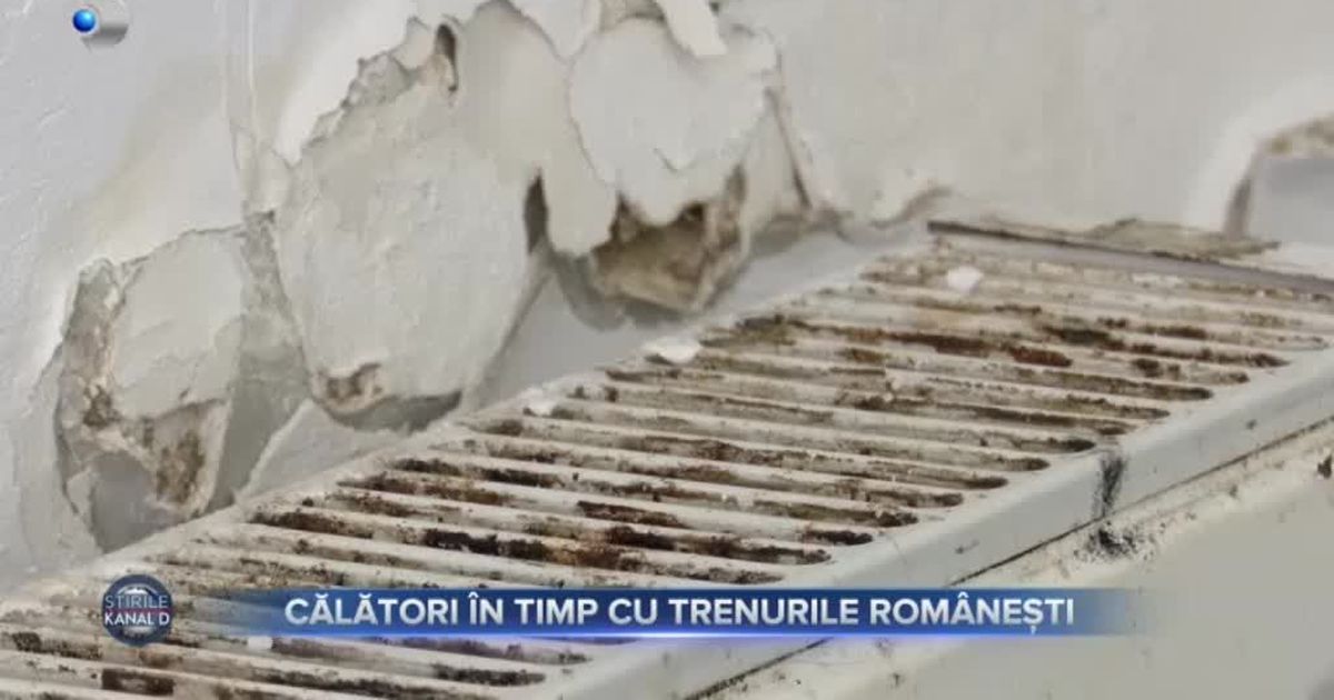 Călători în timp cu trenurile românești - Stirile Kanal D