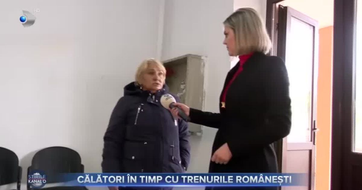Călători în timp cu trenurile românești - Stirile Kanal D