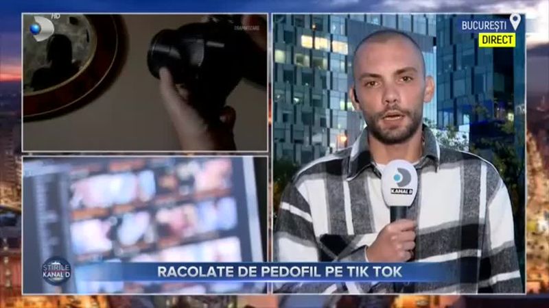 Racolate de pedofil pe TikTok - Stirile Kanal D