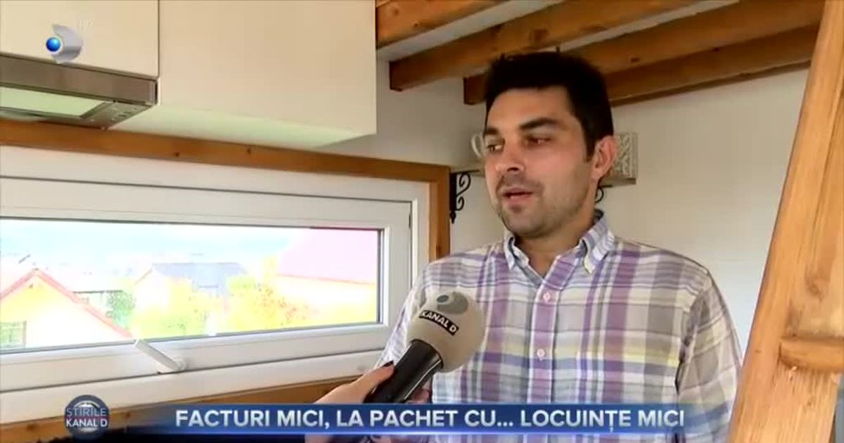 Facturi mici, la pachet cu...locuințe mici - Stirile Kanal D