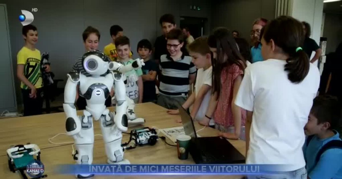 Învață de mici meseriile viitorului - Stirile Kanal D
