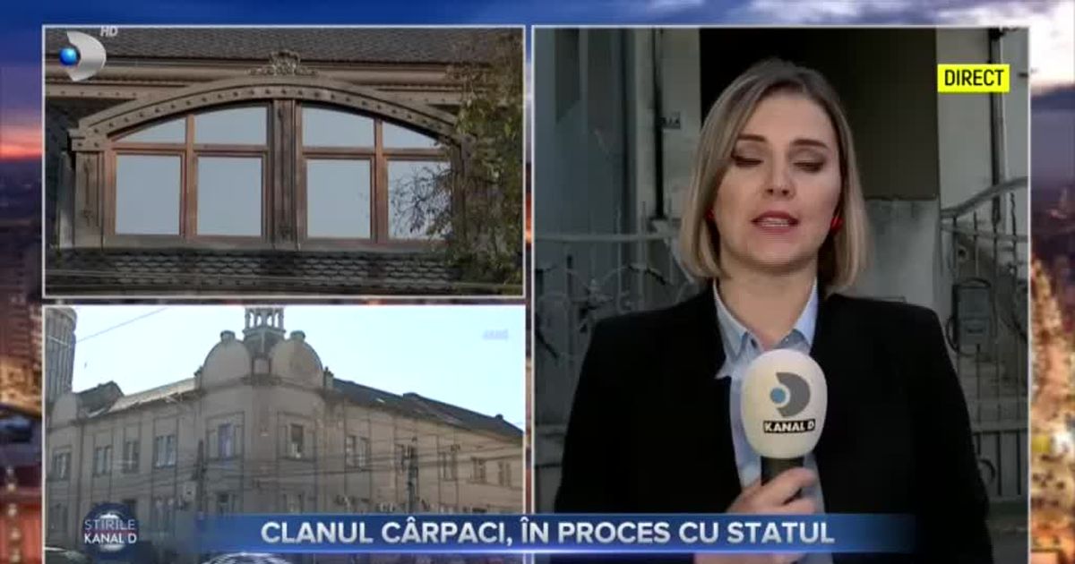 Clanul Cârpaci, în proces cu statul - Stirile Kanal D